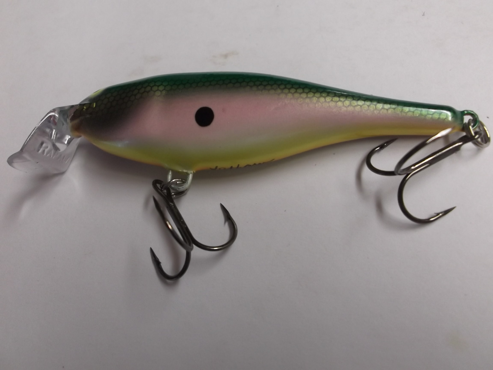 Custom Painted Rapala Shallow Shad Rap SSR-9 Fried Green Tomato | eBay