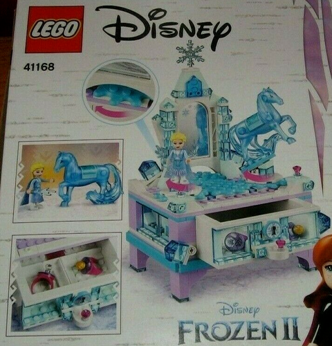 Lego Set 41168 DISNEY Frozen II JEWELRY BOX Princess Elsa & Water ...