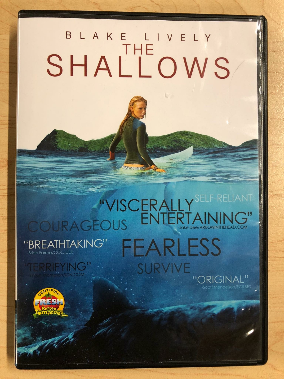 The Shallows (DVD, 2016) - L04 43396470859| eBay