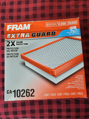 FRAM Extra Guard Air Filter, CA10262 for Select Ford and 1 White | eBay
