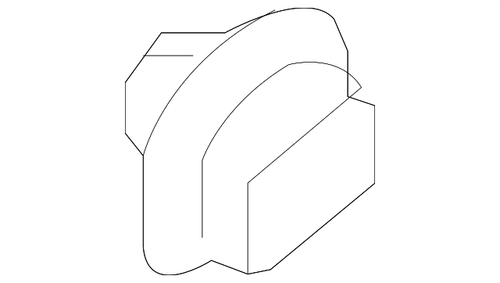 Genuine Nissan Rocker Molding Clip 76882-EW00B | eBay