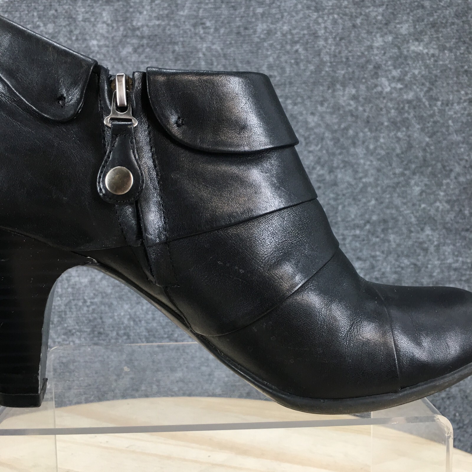 Connie Boots Womens 7 M Colleen Ankle Booties Heels Z… - Gem