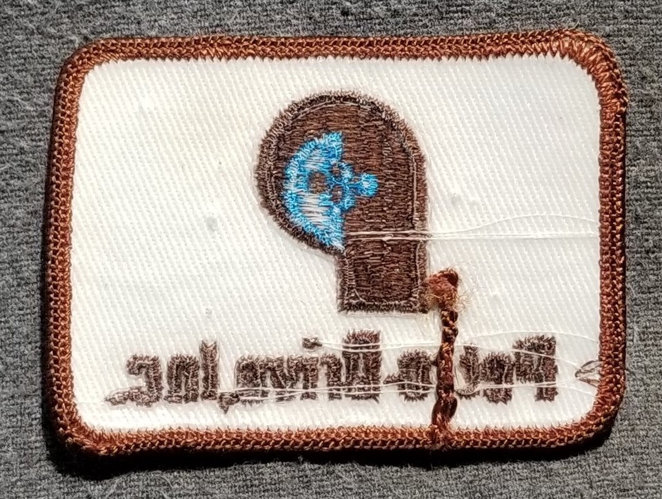 LMH PATCH Badge PETRO DRIVE Inc. Broussard Louisiana Brown P Logo | eBay