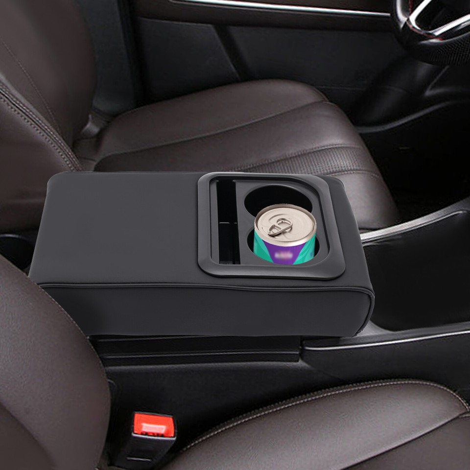 Universal Car Center Console Storage Organizer with Cup Holder for Cars ...