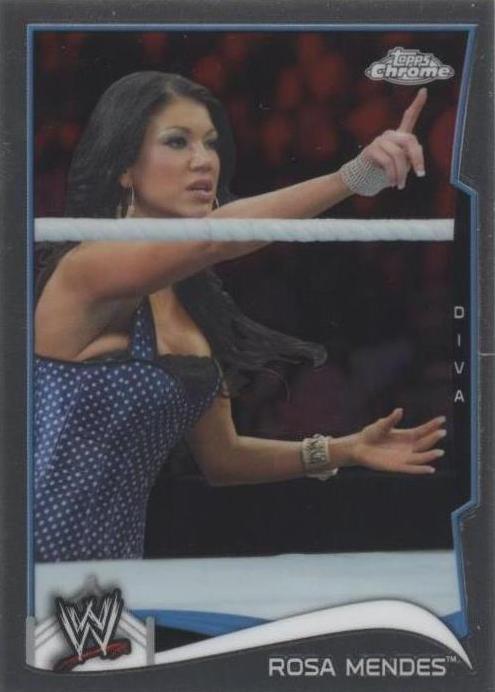 2014 Topps Chrome WWE - Rosa Mendes #85 for sale online | eBay