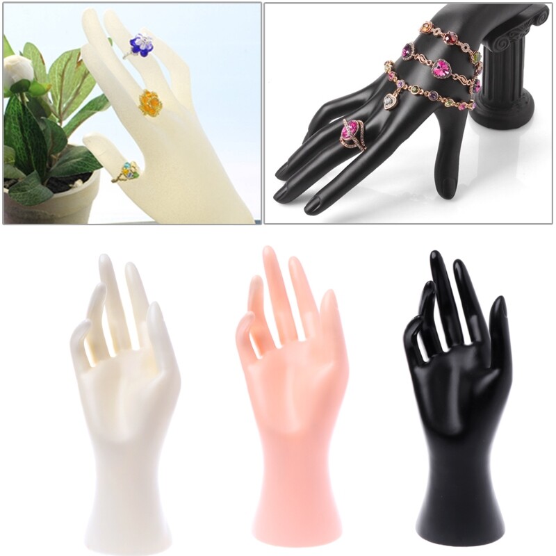 Female Hand Mannequin Hand Jewelry Bracelet Gloves Display Organizer ...