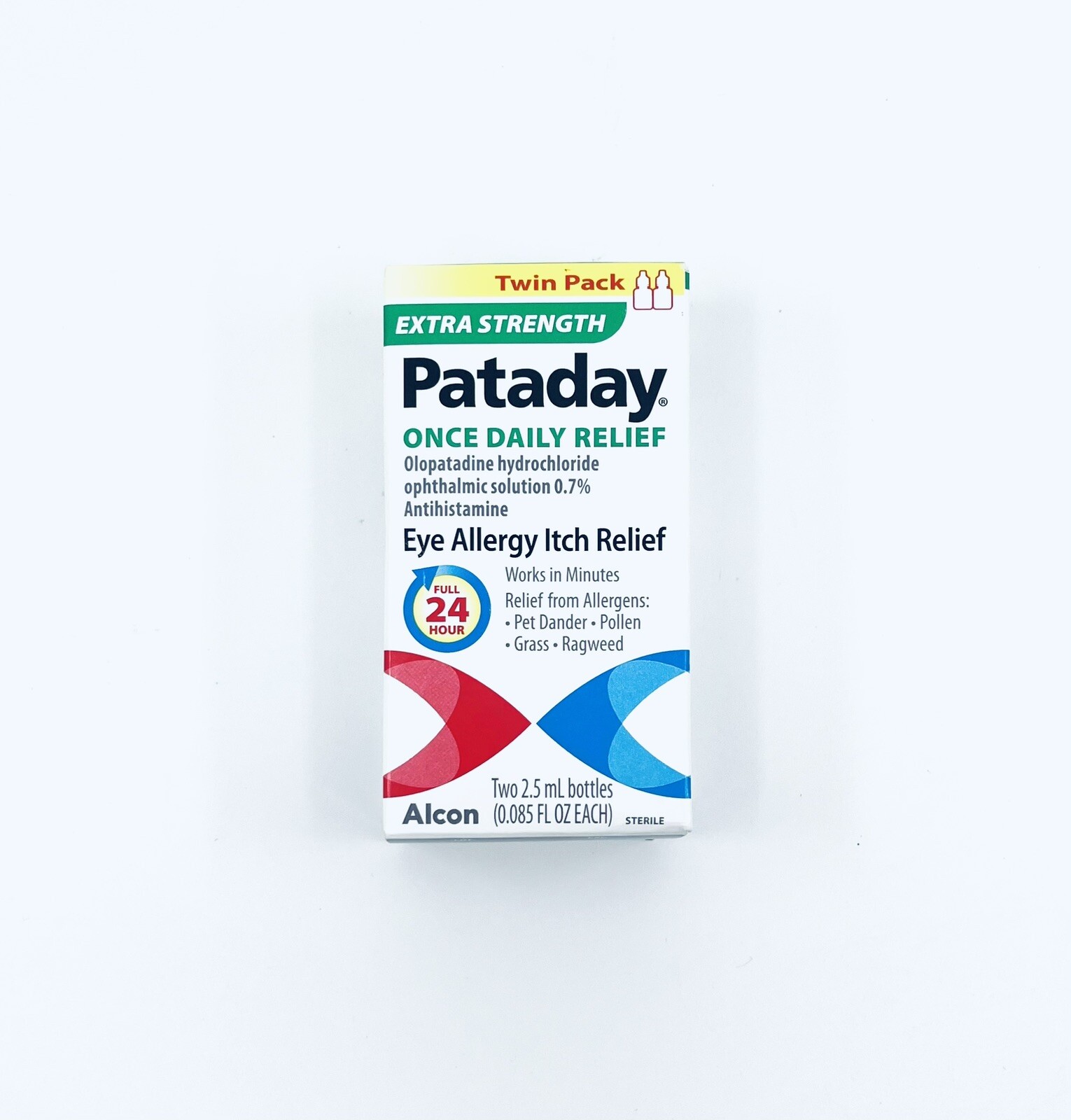 Pataday Extra Strength Eye Drops, Twin Pack 2.5ml 300650816038 | eBay