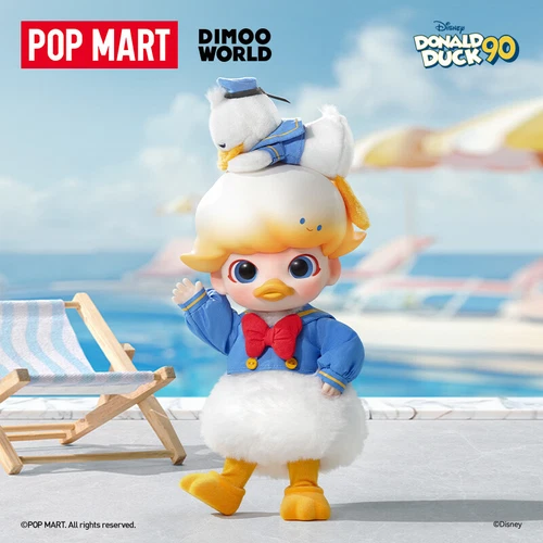 POPMART DIMOO Donald Duck 1/8 Mobile Doll Cute Doll Toy Gift Decoration ...