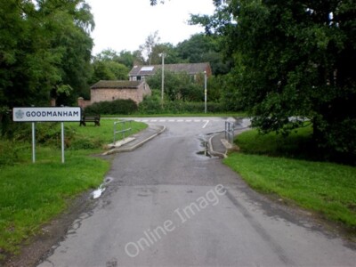 Photo 6x4 Minor road into Goodmanham This shows the minor road entering ...
