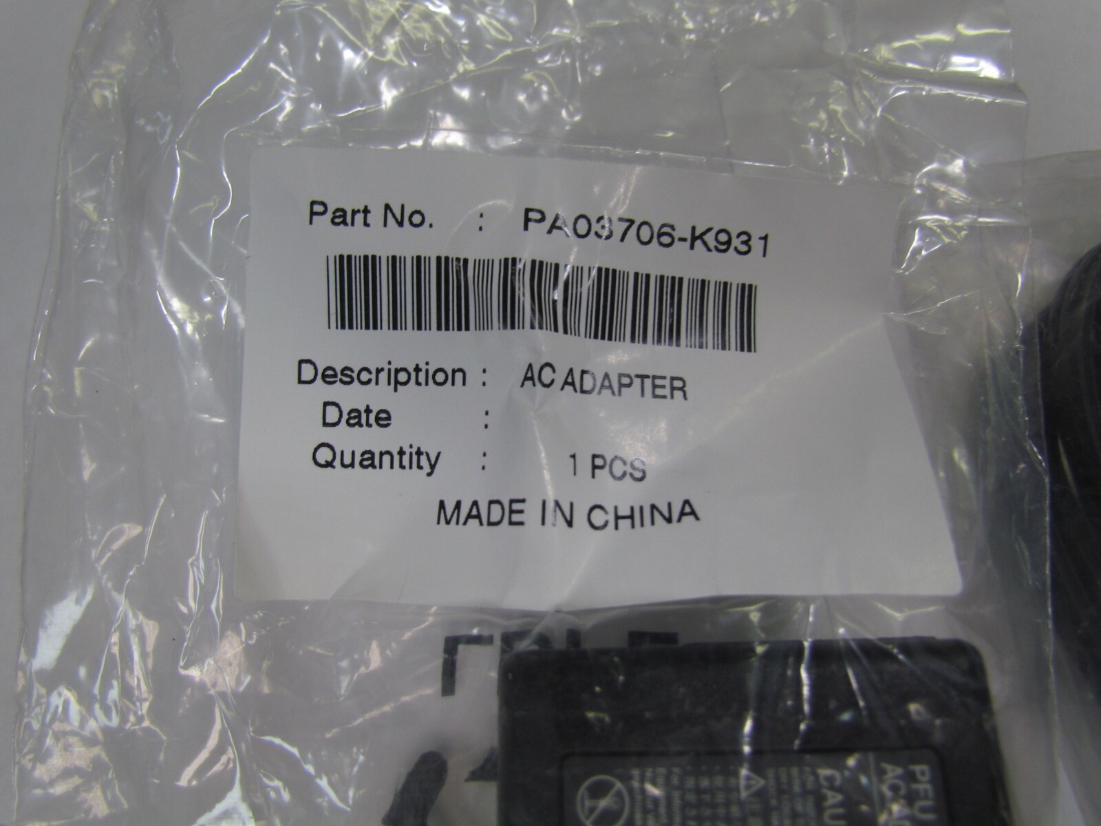 New Genuine FI-7030 Scanner PA03706-K931 Power Supply Charger AC Adapte ...