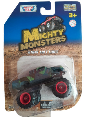 MotorMax Mighty Monsters CP5011E Military 1:64 Scale 3 Inch Toy Car ...