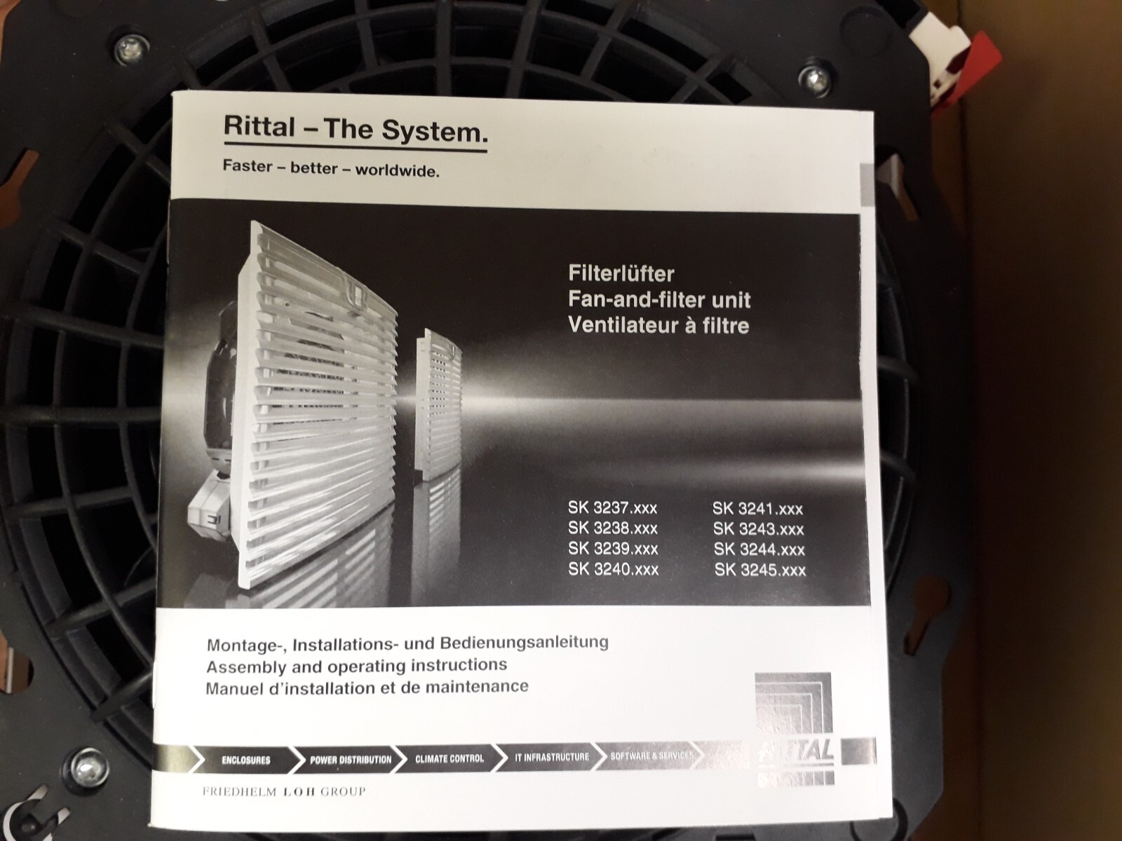 Rittal TopTherm Filterlüfter SK 3241.100 online kaufen | eBay