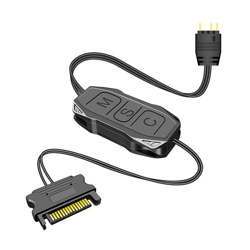 AR-1 RGB Controller Cable 5V 3 Pin to SATA AURA ARGB Control Light ...