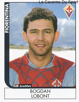 BOGDAN LOBONT ROMANIA FIORENTINA RARE UPDATE STICKER CALCIATORI 2006 ...
