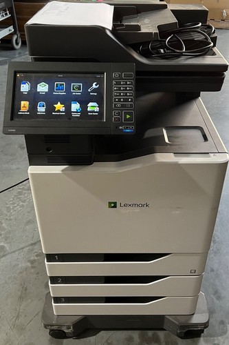 Lexmark CX860de A4 Colour Multifunction Laser Printer 57ppm (used ...