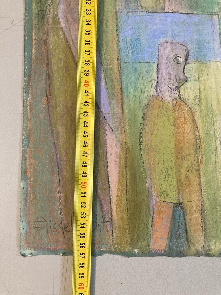 Beautiful Drawing Character Frederic Gisselbrecht Abstraction 1991 ...