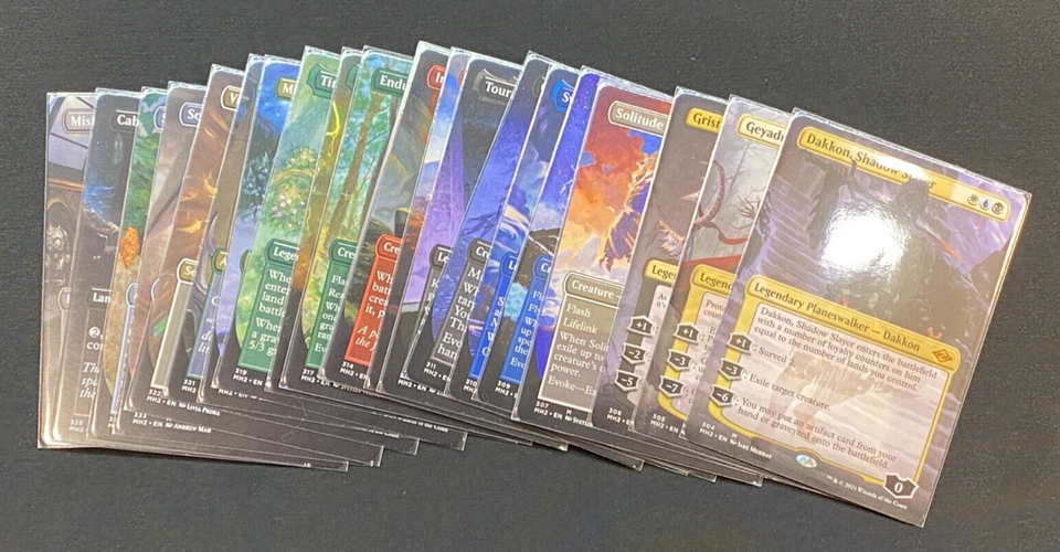 MTG - Modern Horizons 2 - Borderless & Extended Art Complete Set (62 ...