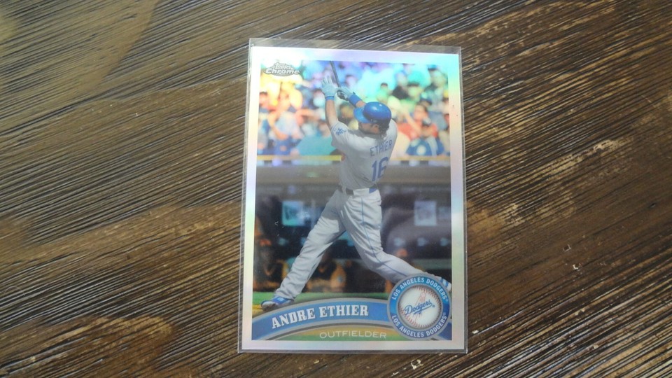 2011 TOPPS CHROME # 4 ANDRE ETHIER BASEBALL CARD | eBay