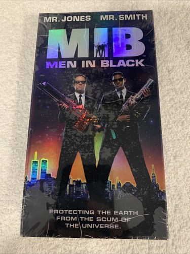 Men In Black (VHS, 1997) Factory Sealed 1st Edition Great Price Free ...