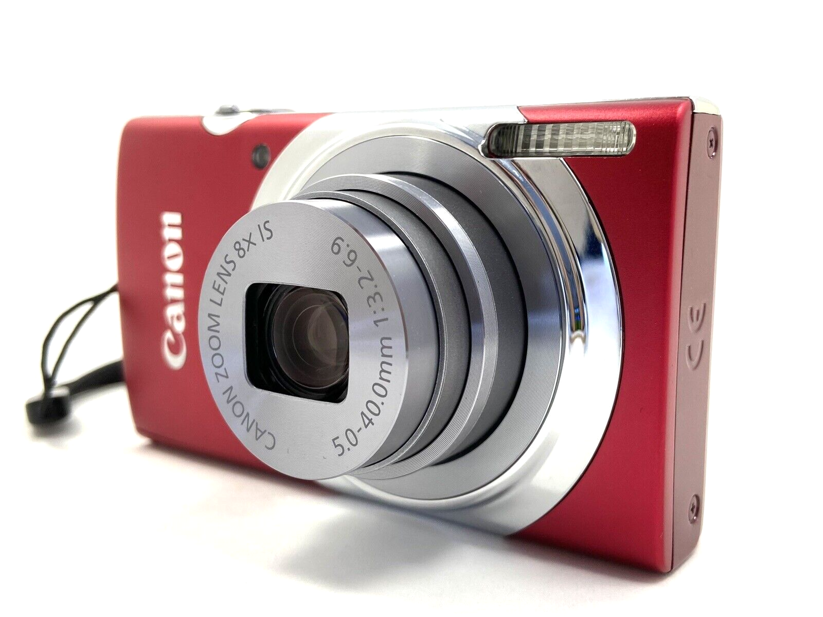 [Near Mint+] Canon IXY 130 PowerShot ELPH 140 IS 16.0MP Red Digital ...
