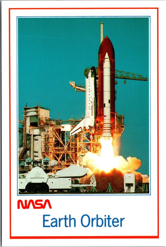 NASA Earth Orbiter Discovery Lift Off Kennedy Space Center Florida ...