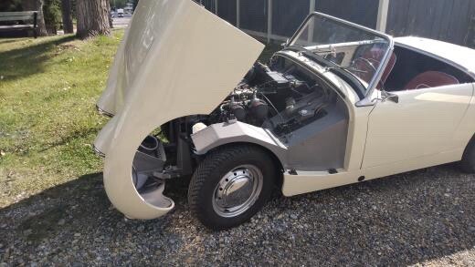 Austin Healey Sprite Mk1 Bugeye Front Flip Bonnet Hinges Alloy | eBay
