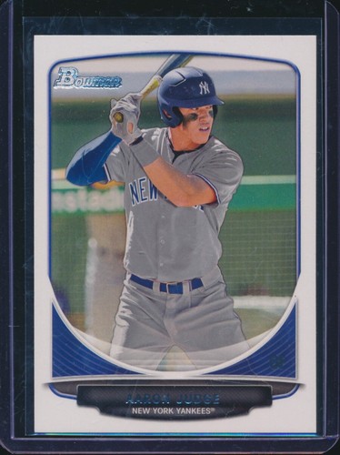 AARON JUDGE 1st 2013 Bowman Draft Picks & Prospects Yankees Rookie Card ...