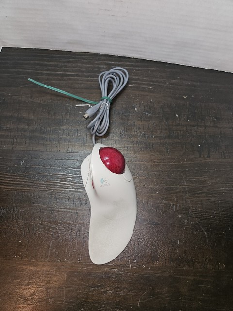 Logitech Trackman Marble FX T-cj12 Ps2 Trackball Mouse for sale online ...