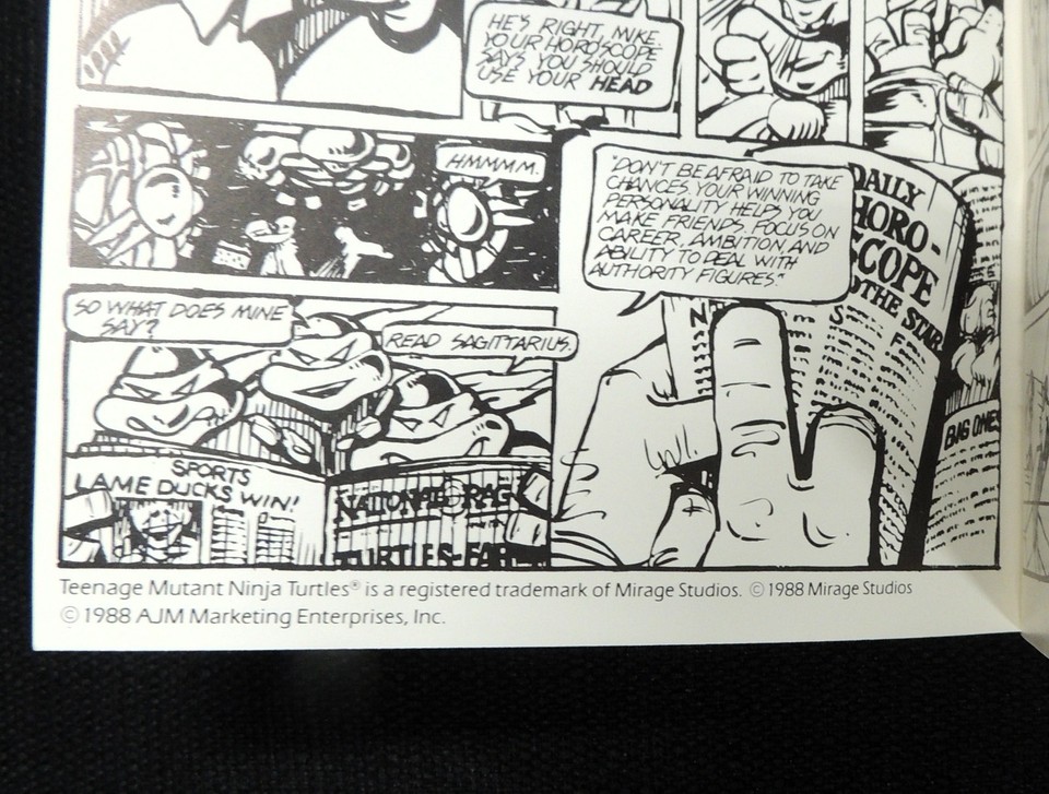 Vintage: Teenage Mutant Ninja Turtles Turtle Force Fan Club Membership ...