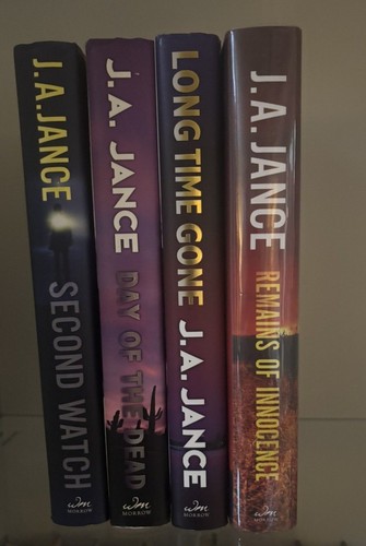 Lot Of 4 hardcover Books J A Jance DJ Novels Suspense 9780062134677| eBay