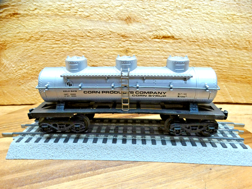 K-Line O/O27 Gauge Corn Products Co. Corn Syrup CCLZ 5419 Tri-Dome Tank ...