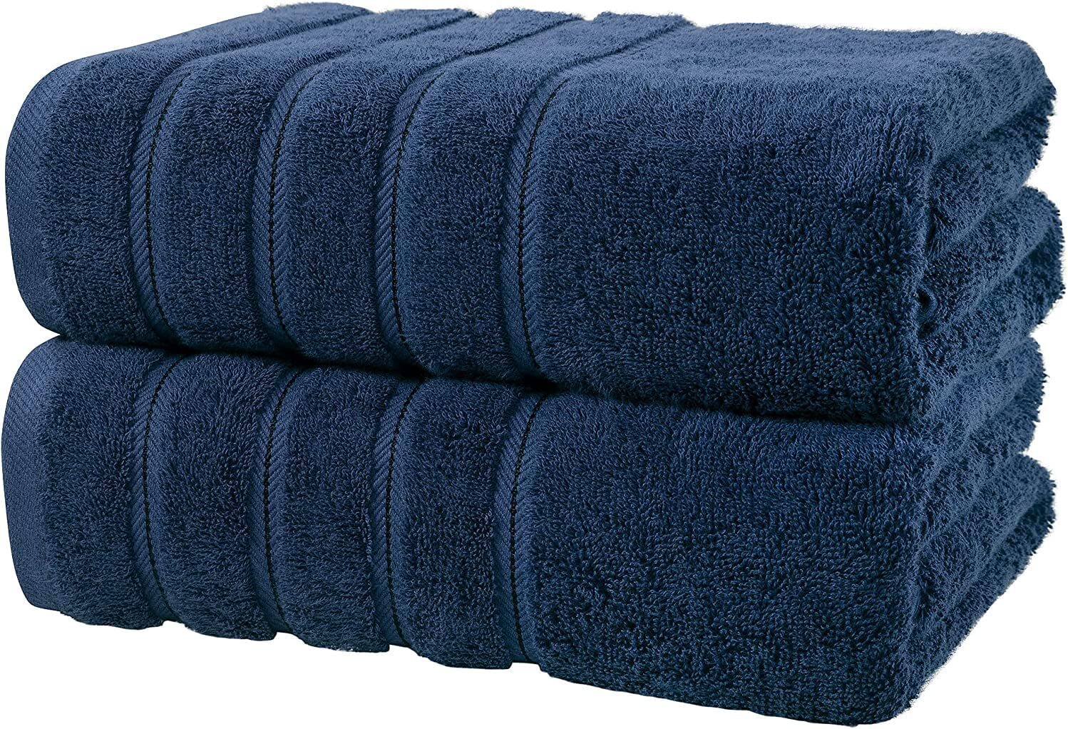 2X Extra Large Super Jumbo Bath Sheet Towels 100x200cm Luxury 100% ...