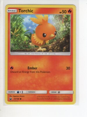 TORCHIC CELESTIAL STORM SET POKEMON CARD 25/168 LP | eBay