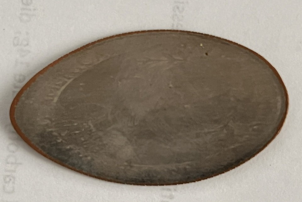 Star Trek The Experience ENTERPRISE-D elongated Coin Pressed Souvenir ...