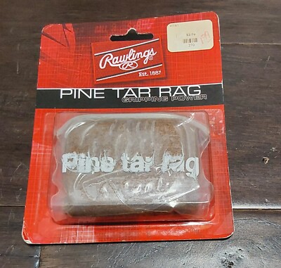 Rawlings Pine Tar Rag Gripping Power | eBay