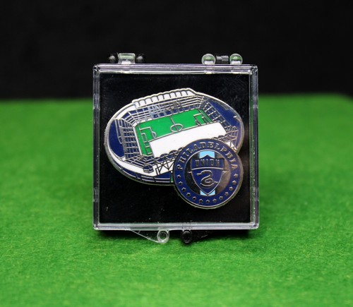 MLS Soccer Club Philadelphia Union Stadium Pin Badge in Display Case ...
