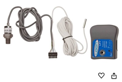 Supco LOGiT LPT 2-Channel W/Ext Sensors Pressure & Temperature Data ...