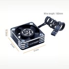 Rocket Cooling Fan 30x30mm 28000RPM for 1/8 1/10 RC Car TS160 TURBO ESC ...