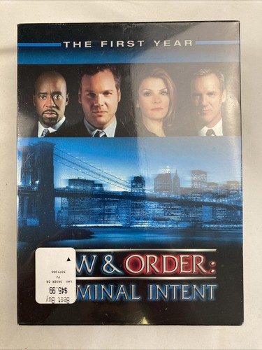 Law & Order-Criminal Intent: the First Year (DVD, 2001) SEALED ...
