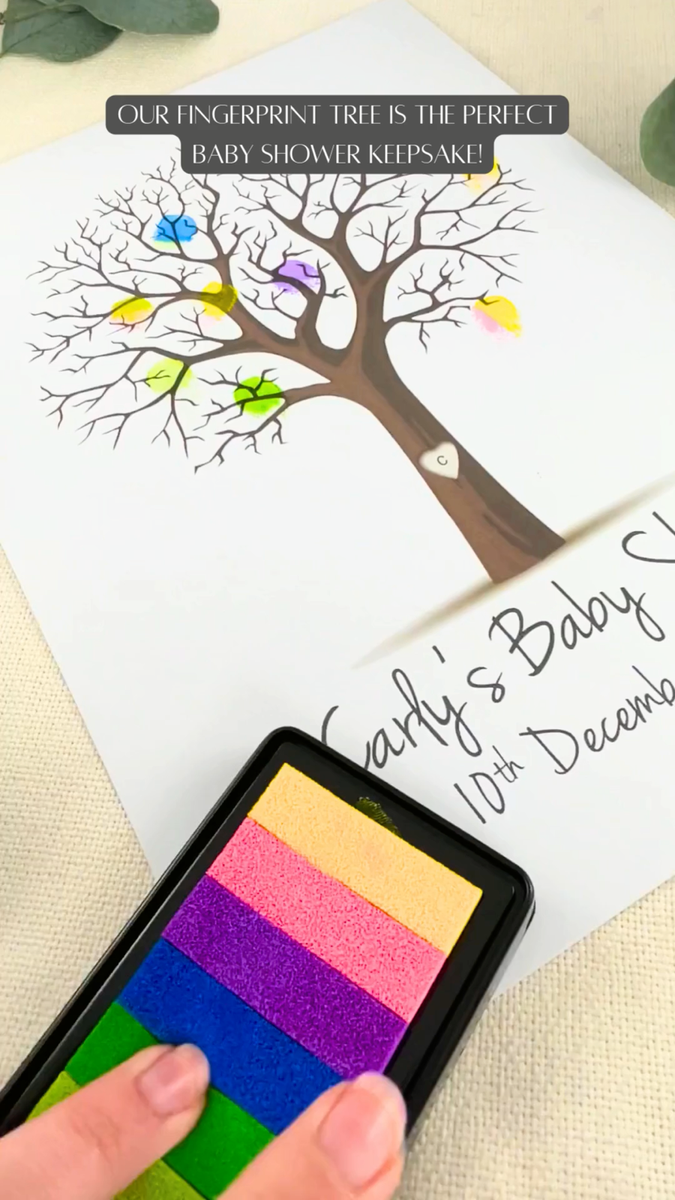 Free Printable Baby Shower Tree Page 26 | Woodland Baby Shower