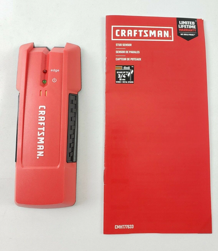 Craftsman CMHT77633 Stud Sensor - 3/4" Depth Scans for Wood/Metal Studs ...