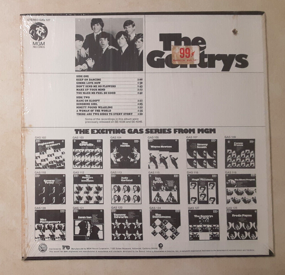 The Gentrys Golden Archive Series Best Of Compilation LP Vinyl MGM 1970 ...