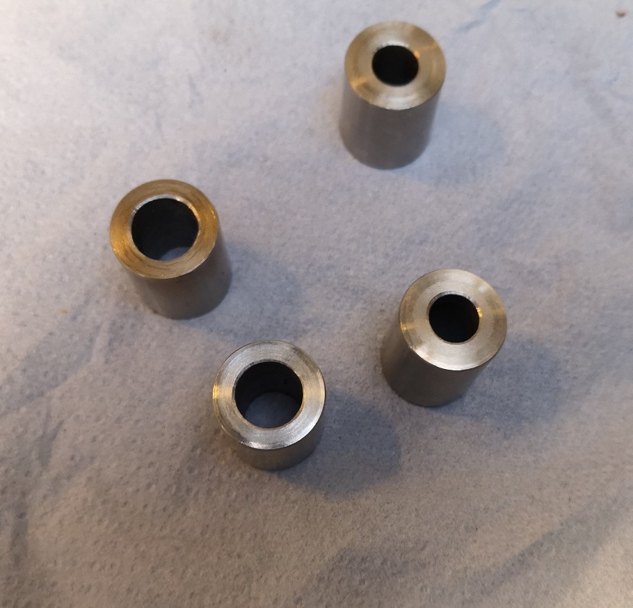 M4 to M8 M9 M10 M11 M12 1/2" STAINLESS STEEL SPACER STANDOFF BUSH 16MM ...