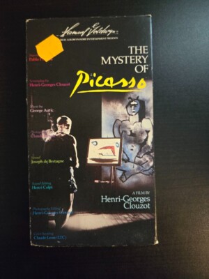 VHS THE MYSTERY OF PICASSO PG~(1982) A Fascinating Spectacle Vestron Art RARE | eBay