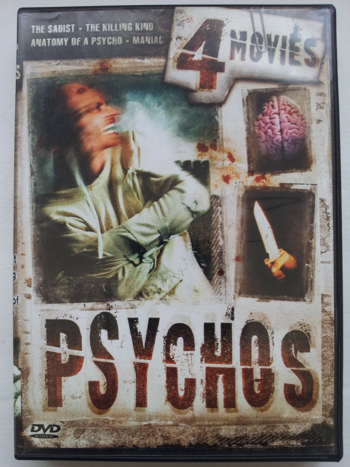 Psychos - Four Movies on Two DVDs (DVD, 2003, 2-Disc Set) 787364487295 ...