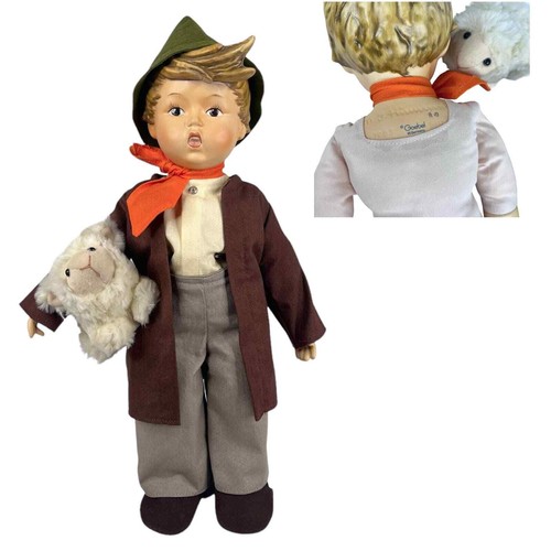 M.I. Hummel Porcelain Doll 15" Lost Sheep Boy + Clothes Goebel W ...