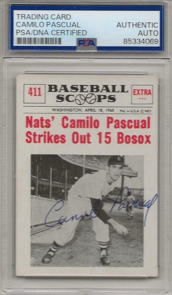 ~EL TAPPE (Dec. ‘98) 1955 Bowman #51 SIGNED Cincinnati Reds PSA/DNA~ | eBay