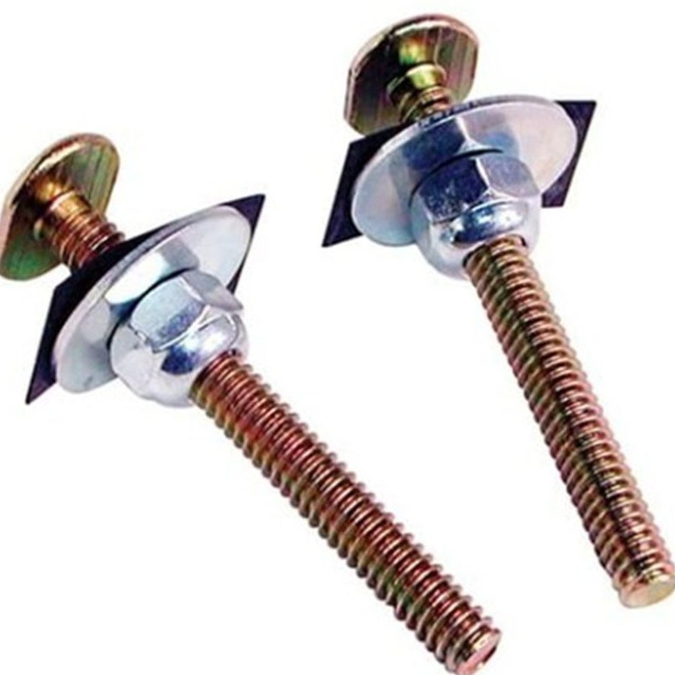 6 Pcs Toilet Accessories Parts Fastener Bolt Bathroom Repair Screw ...