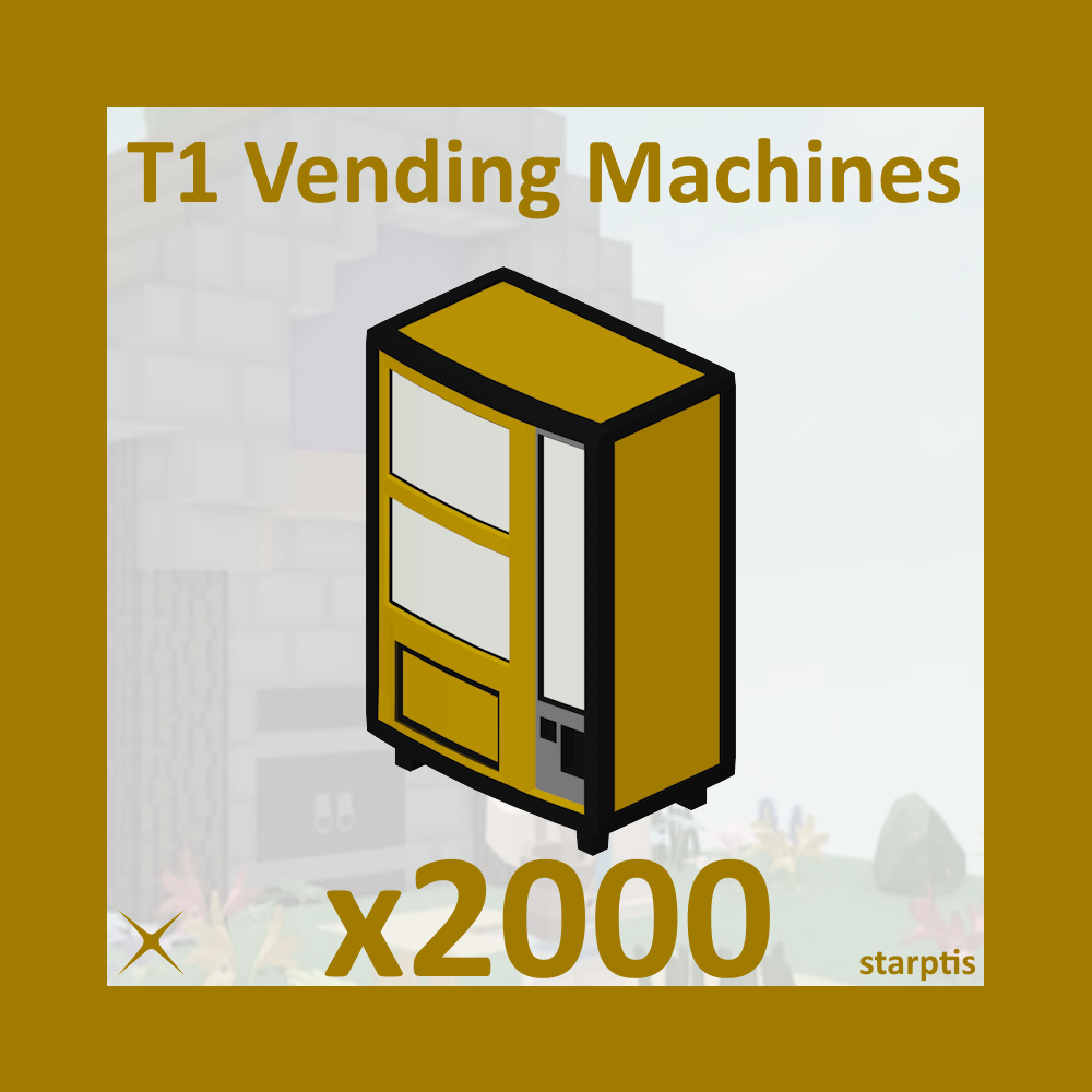 Roblox Islands | x2000 T1 Vending Machines Trusted Seller | eBay