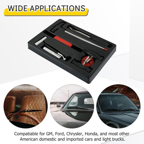 Set of 7 Professional Auto Windshield Wind Glass Removal Tool Kits ...